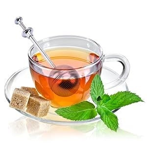 Tea Infuser with spring opening | Battlefield Lavender