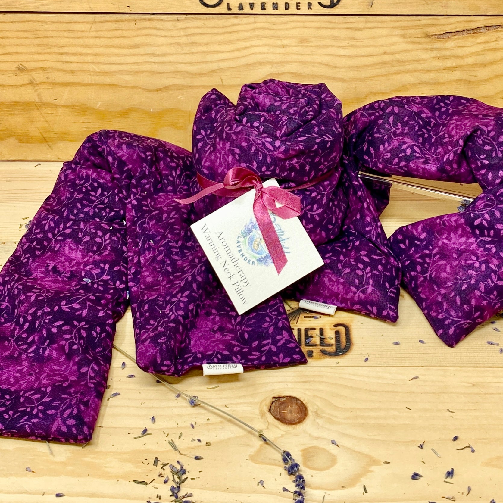 Handmade Lavender Aromatherapy Pillow | Battlefield Lavender