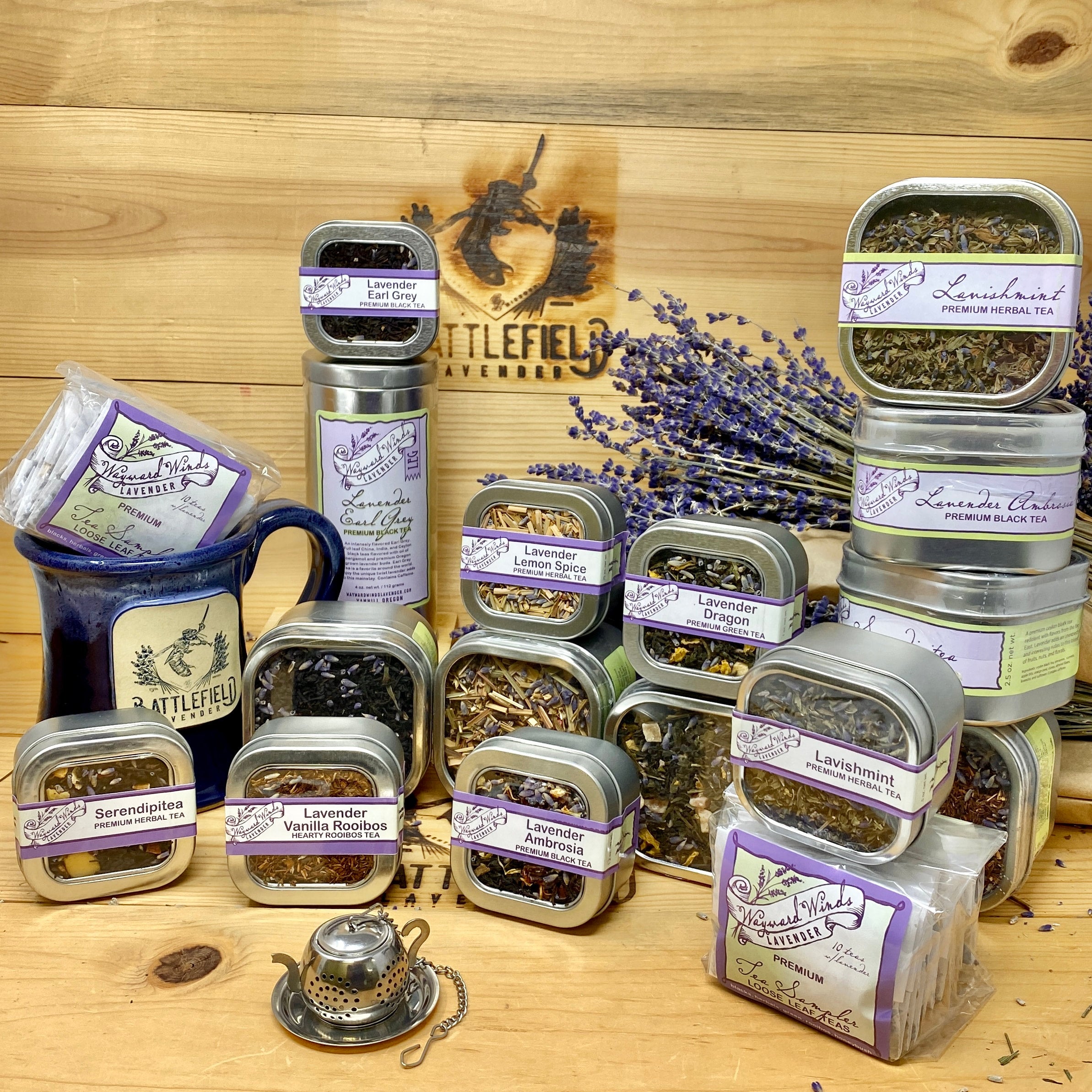 Signature Tea Blends | Battlefield Lavender