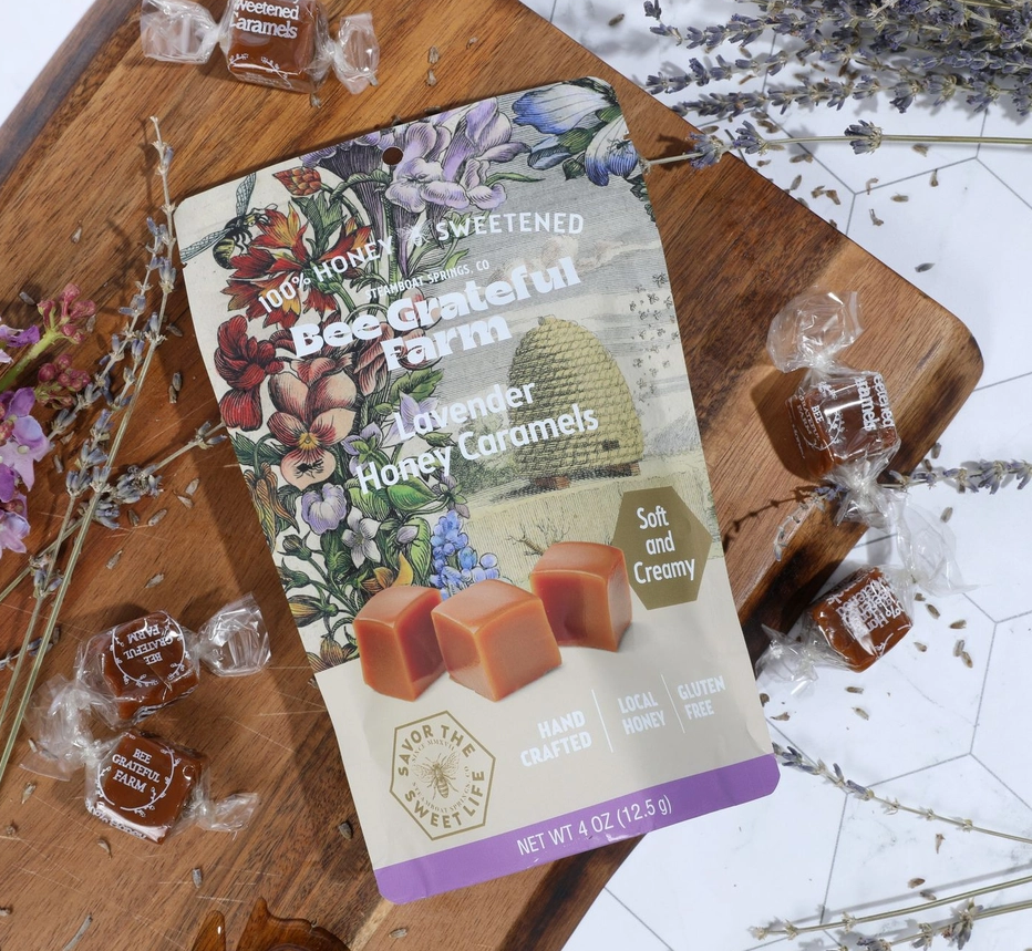 Honey Sweetened Lavender Honey Caramel | Battlefield Lavender